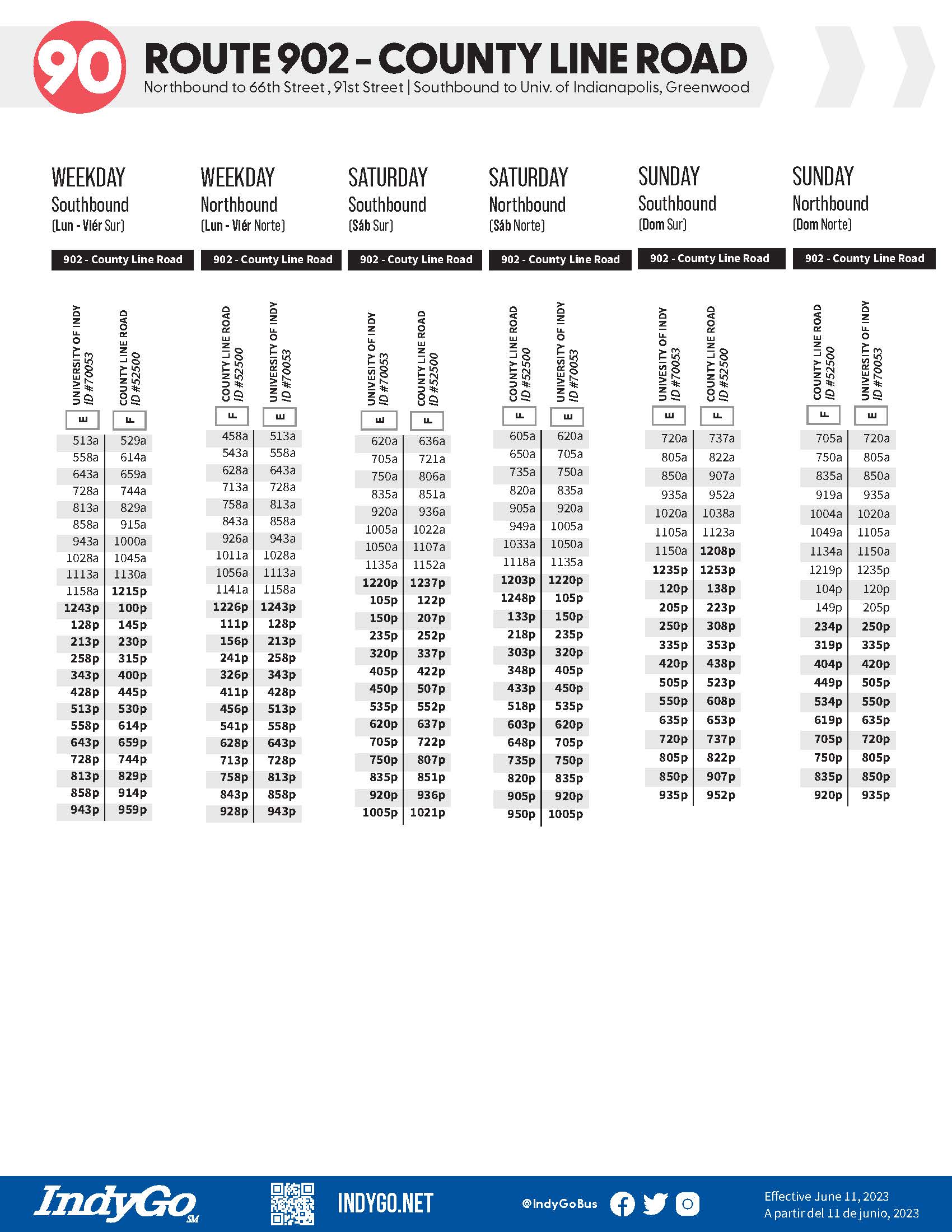 90 - Red Line - IndyGo
