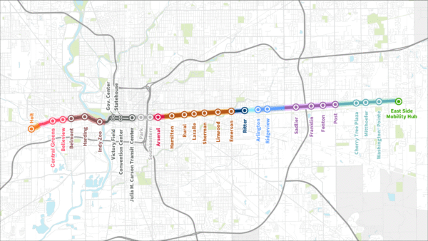Blue Line Construction - IndyGo