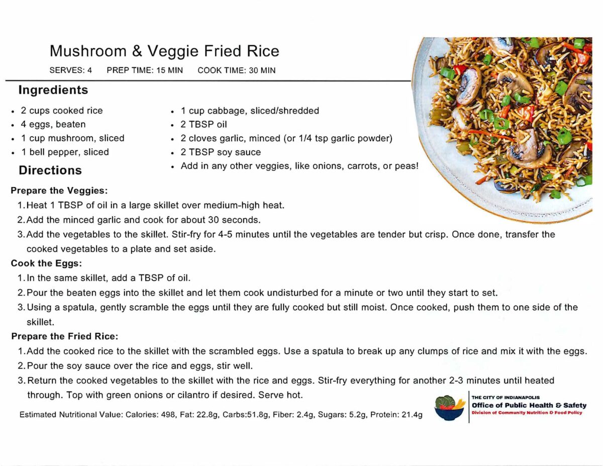 Food in Transit Recipes - IndyGo