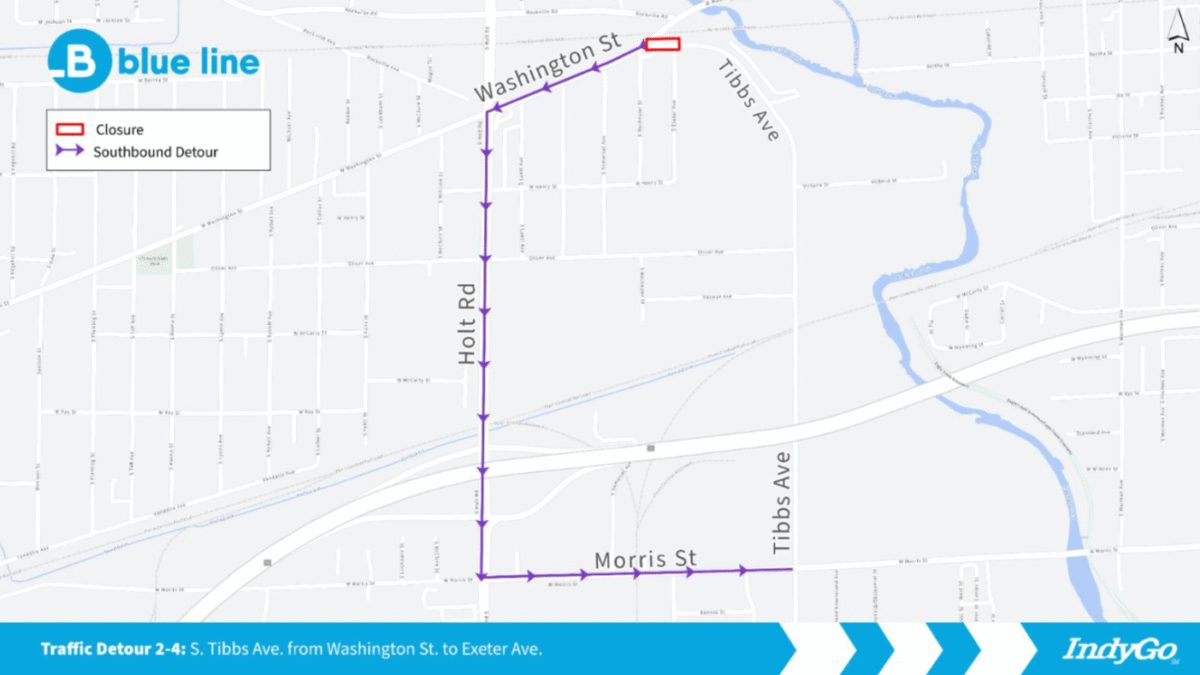 Blue Line Construction - IndyGo