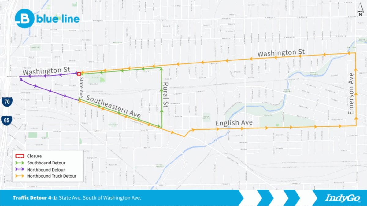 Blue Line Construction - IndyGo