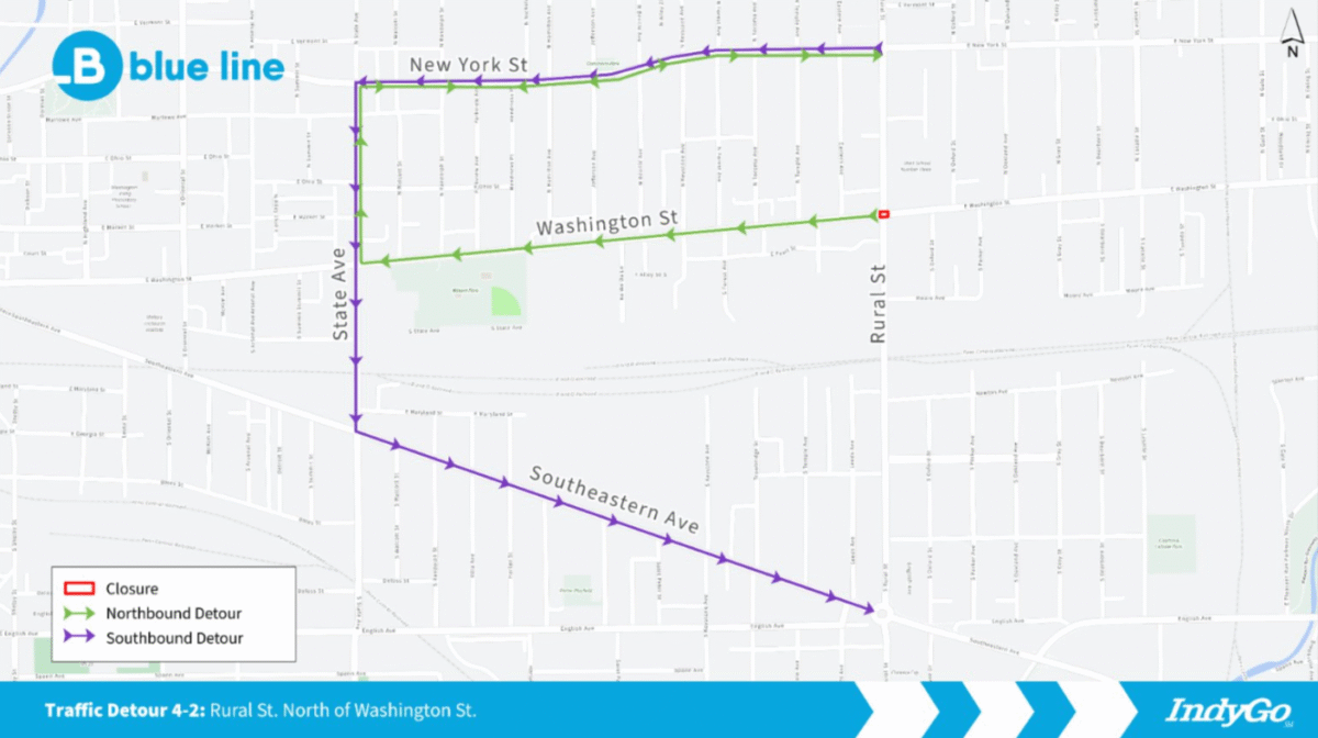 Blue Line Construction - IndyGo