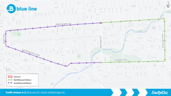 Blue Line Construction - IndyGo