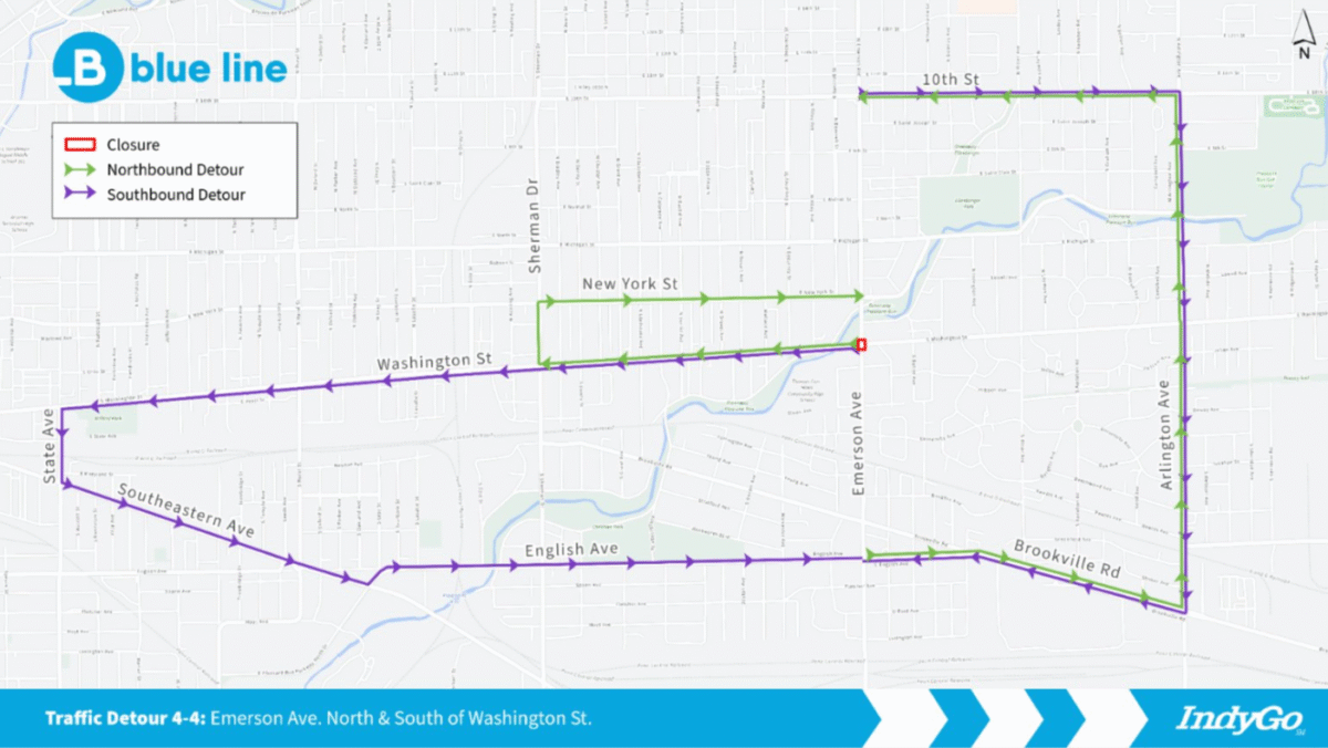 Blue Line Construction - IndyGo